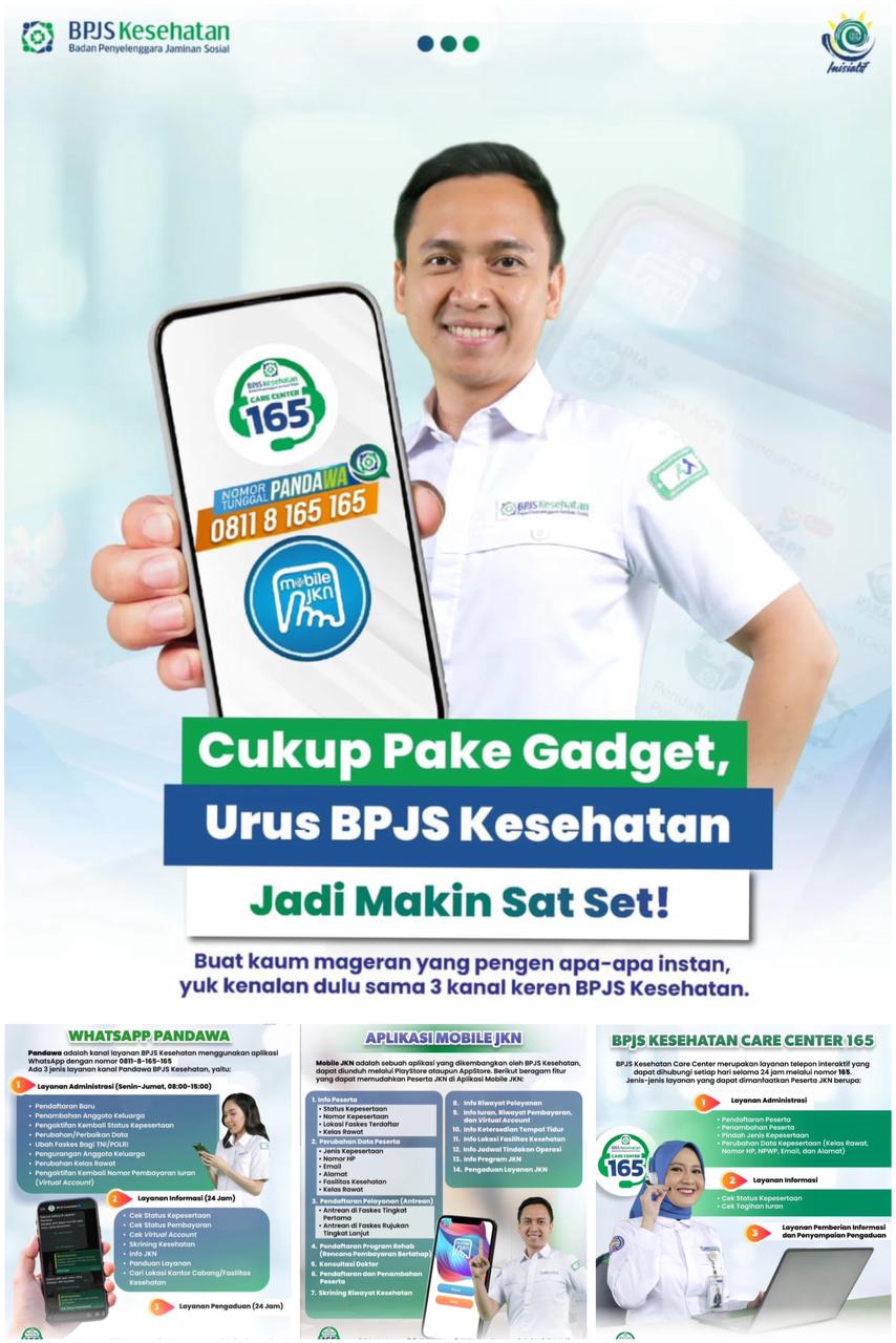 Kanal Layanan Digital BPJS Kesehatan Permudah Akses Layanan Kesehatan ... Kanal Layanan Digital BPJS Kesehatan Permudah Akses Layanan Kesehatan ...